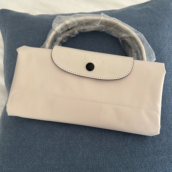Longchamp | Bags | Longchamp White Large Le Pliage Tote | Poshmark